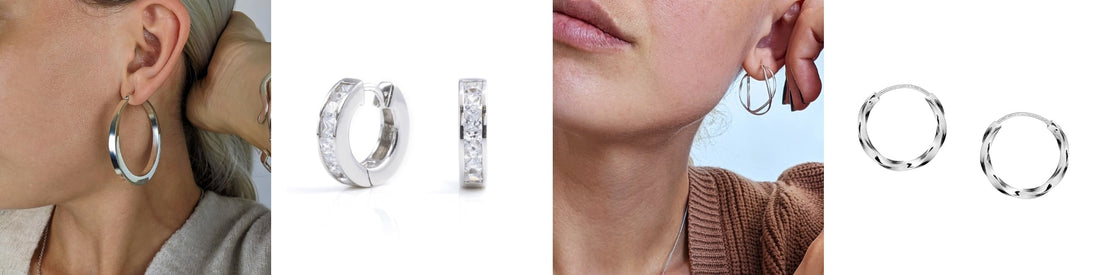 The Ultimate Guide to Hoop Earrings: Hoop Styles Explained – Silverly
