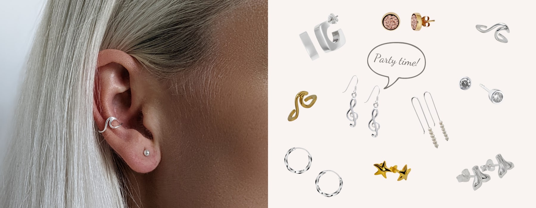 Unveil Your Ultimate Ear Party: A Silver Jewellery Ensemble Guide ...