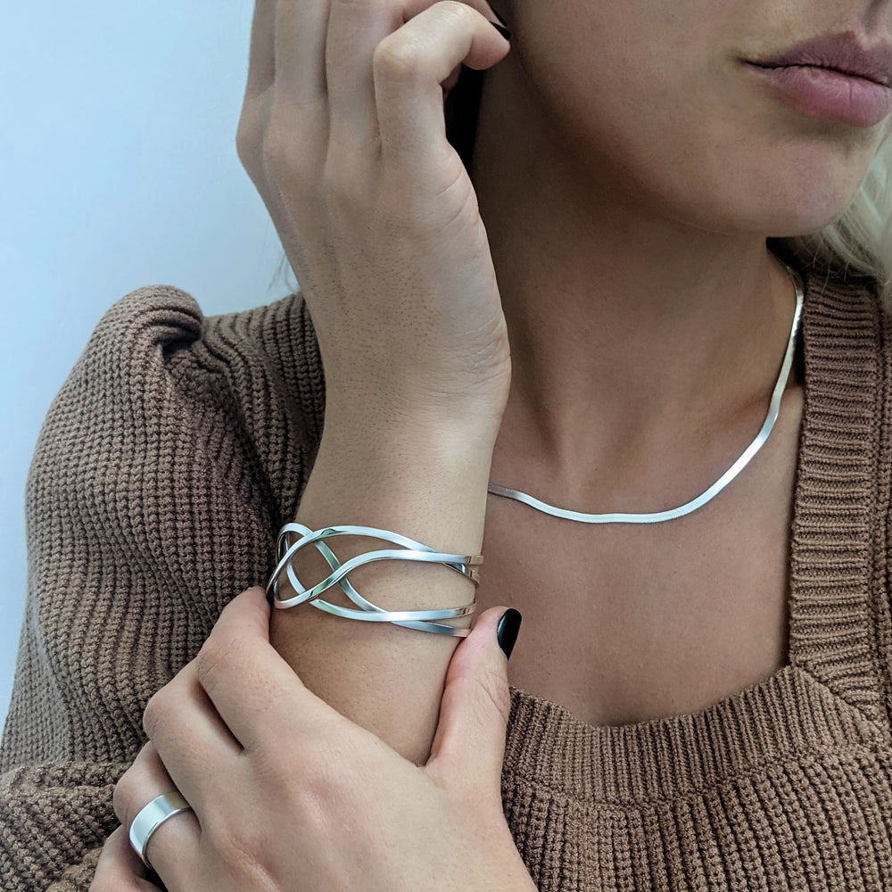 celtic bracelet silver